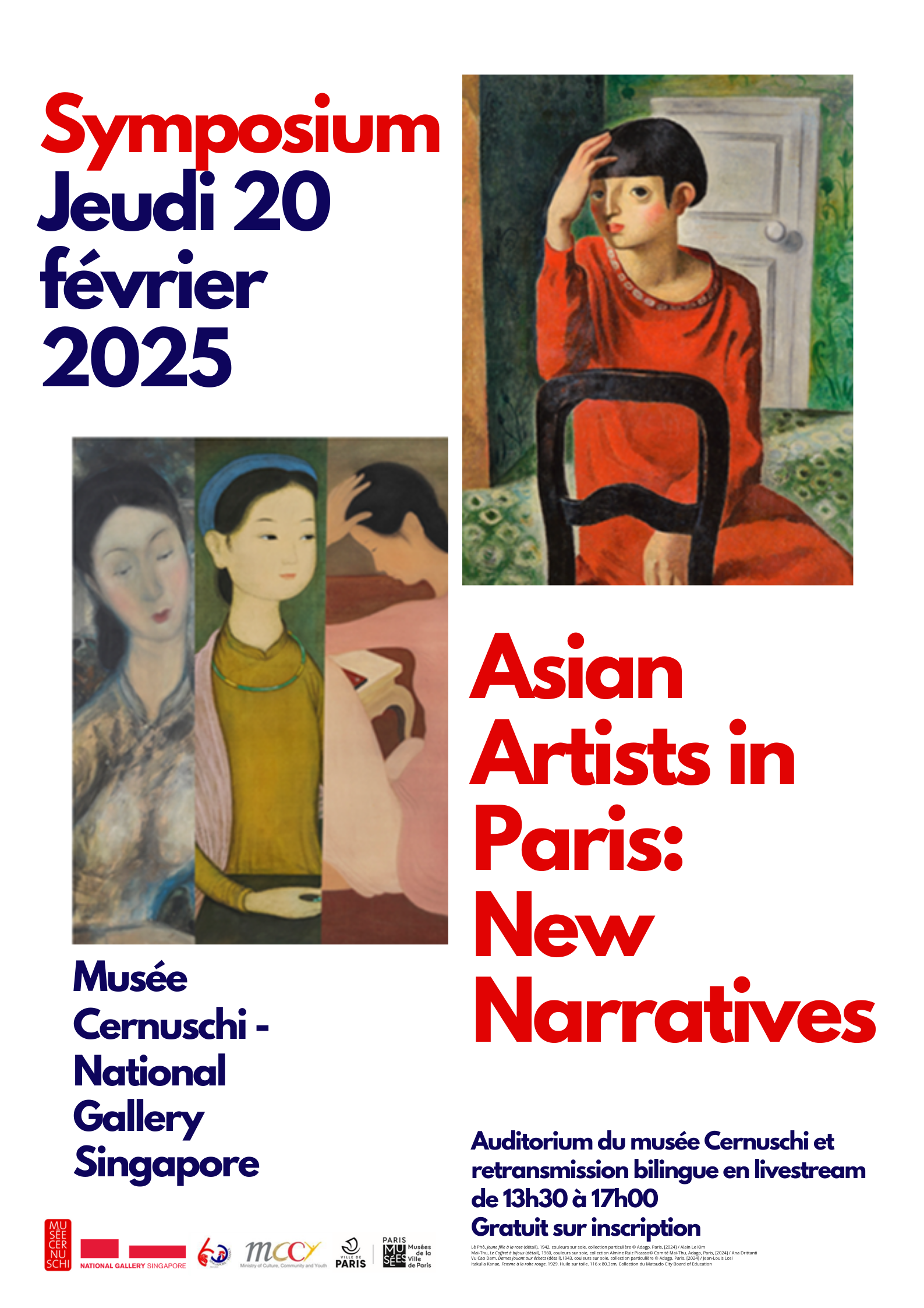 Asian Artists in Paris : New Narratives SYMPOSIUM | Musée Cernuschi